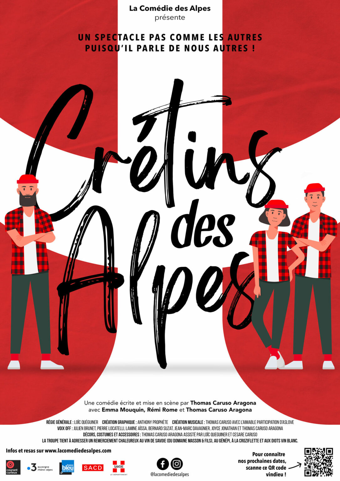 Crétins des Alpes ! – La Comédie des Alpes